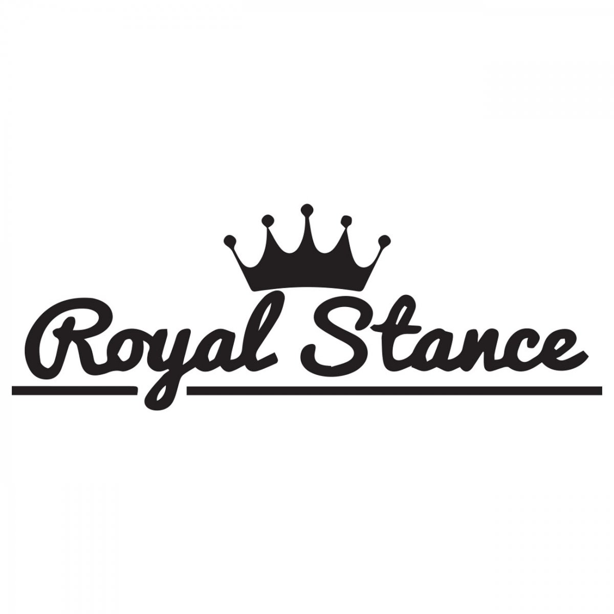 Royal stance - Vis alle stickers - FolieGejl.dk