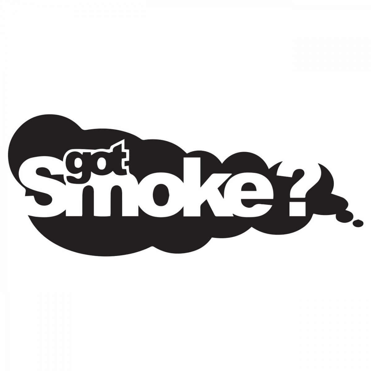 Got smoke - Vis alle stickers - FolieGejl.dk