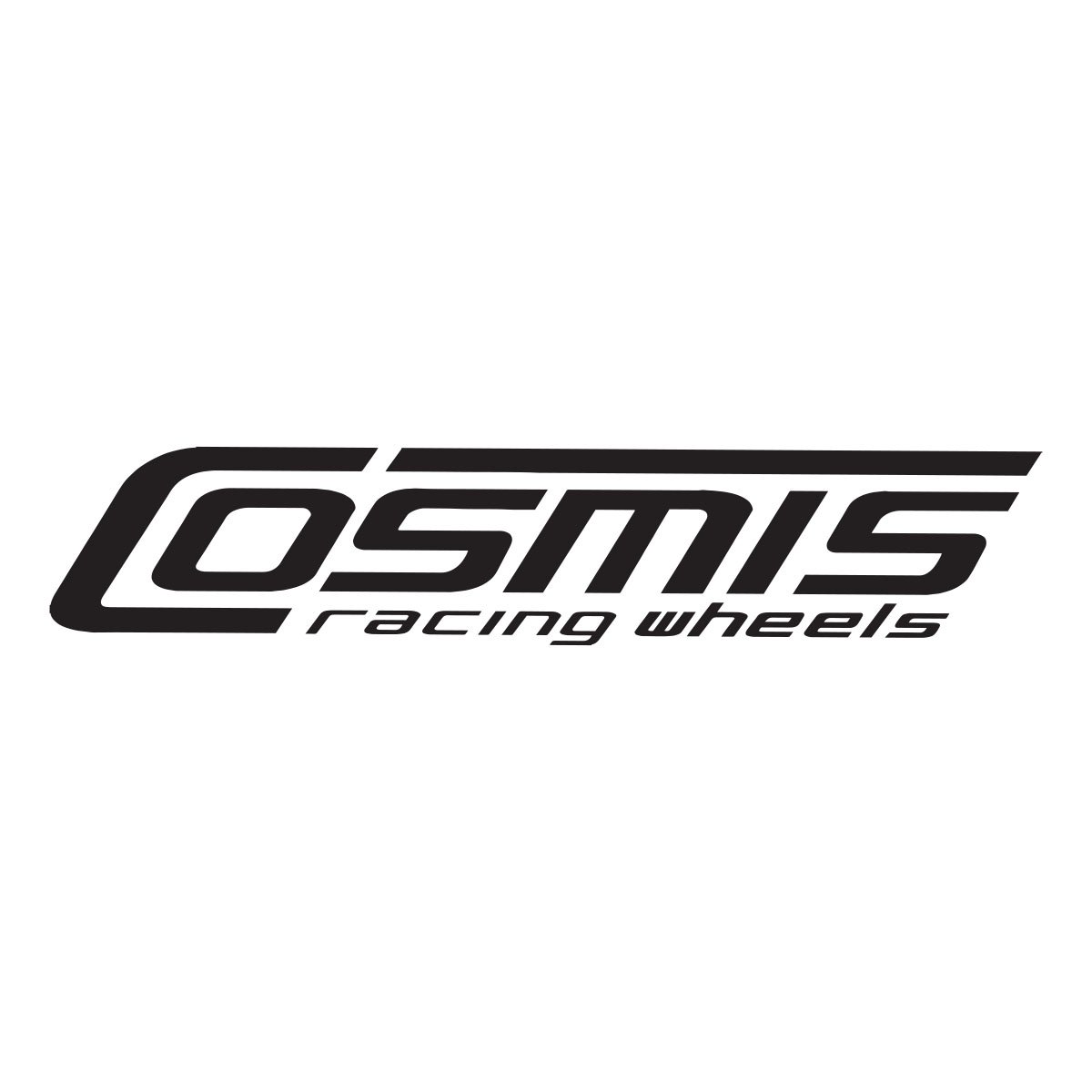 cosmis racing wheels logo - Vis alle stickers - FolieGejl.dk