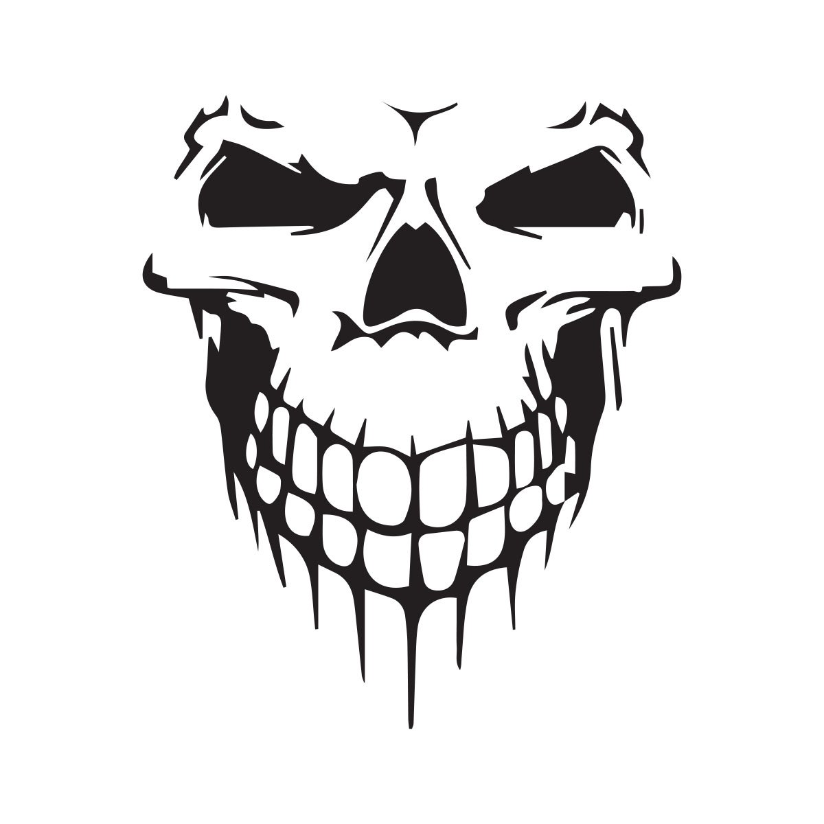 death scull - Vis alle stickers - FolieGejl.dk