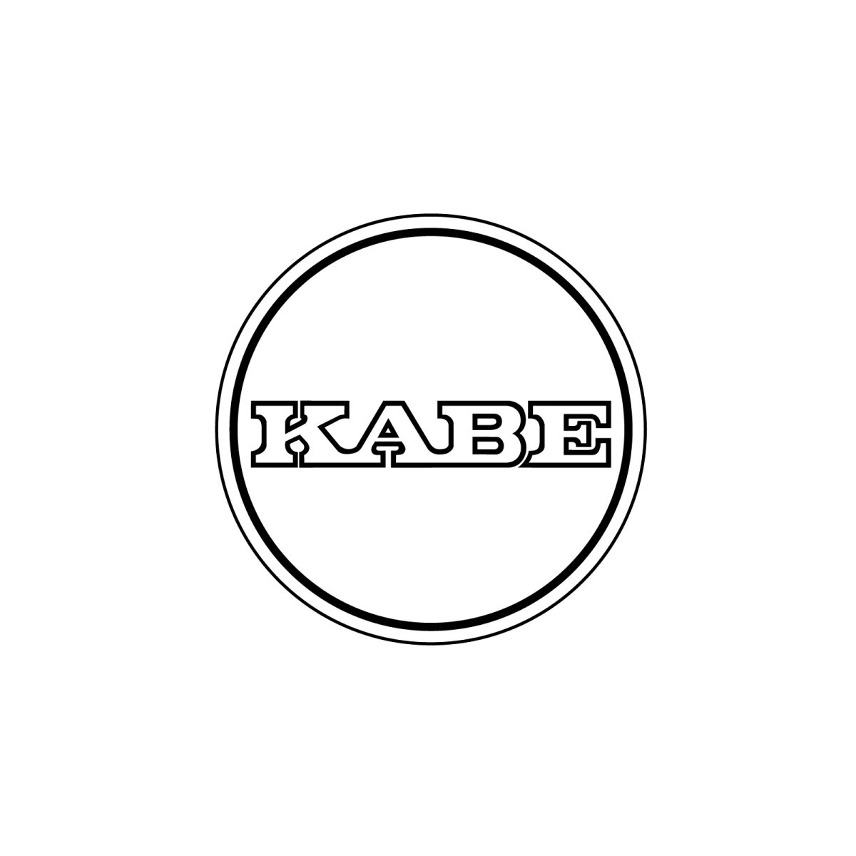 Kabe logo - Centerkapsel folie - Centerkapsel folie - FolieGejl.dk