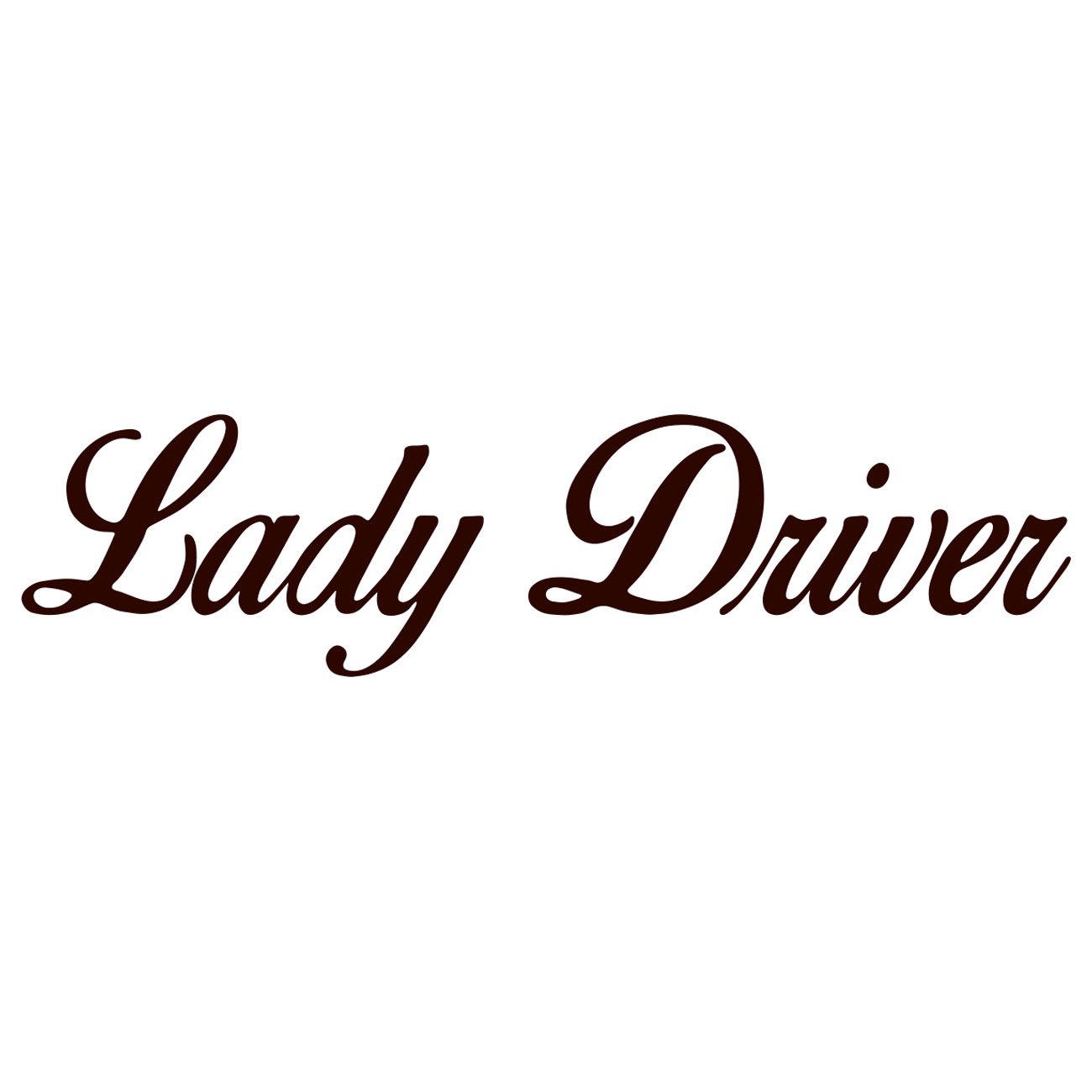 Lady Driver Vis Alle Stickers FolieGejl dk