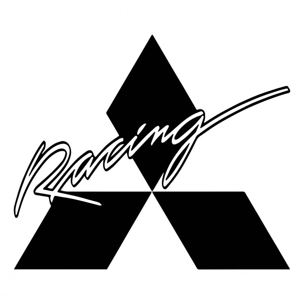 mitsubishi racing - Vis alle stickers - FolieGejl.dk