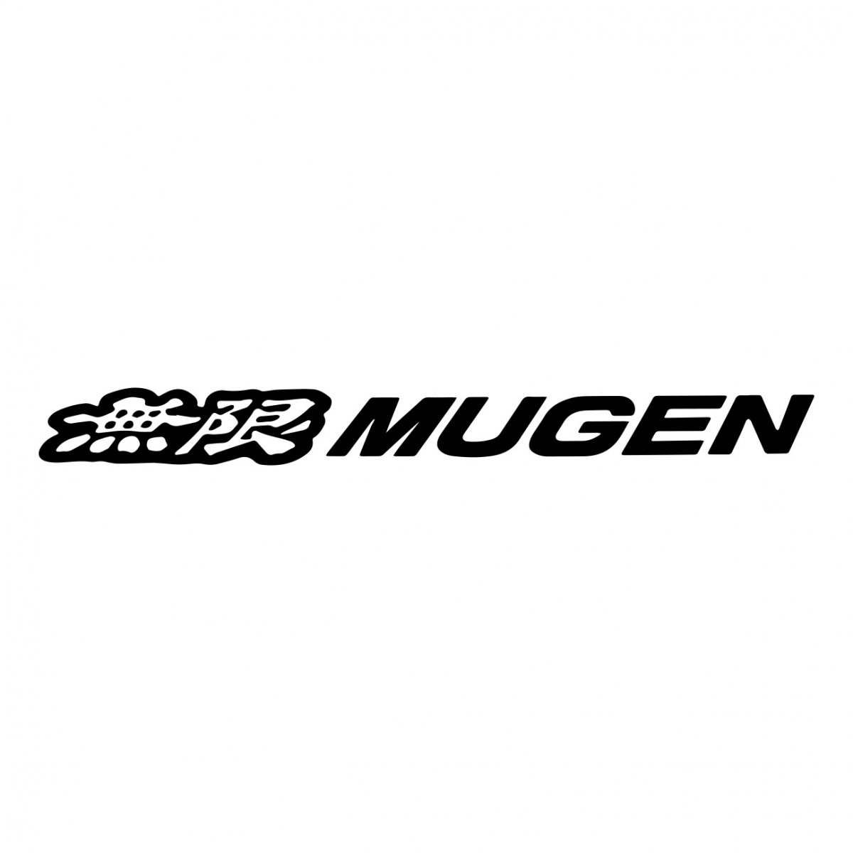 mugen logo - Vis alle stickers - FolieGejl.dk