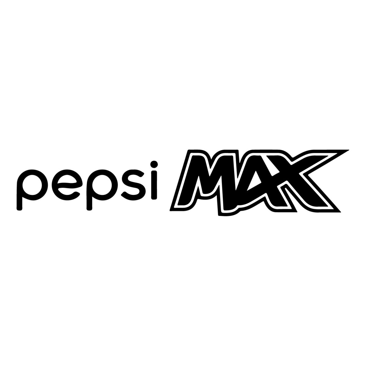 Pepsi Max Logo - Vis alle stickers - FolieGejl.dk